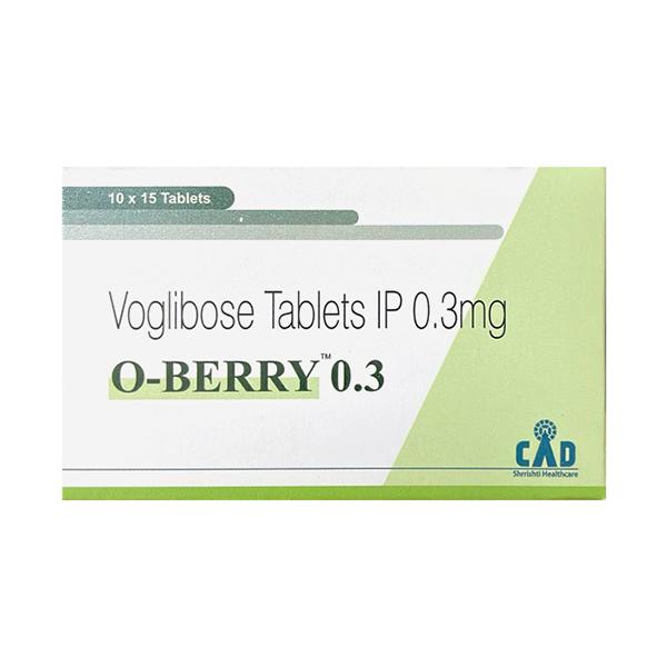 O BERRY 0.3 Tablet 15's Price, Uses, Side effects, Substitutes | Netmeds
