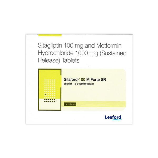 SITAFORD 100 M FORTE SR Tablet 15's Price, Uses, Side effects ...