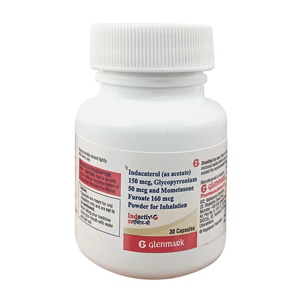 Buy INDACTIV G Capsule 30's Online | Netmeds