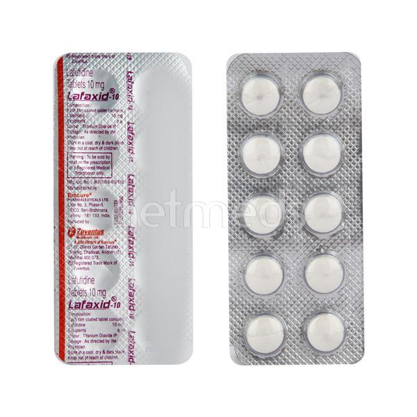 Lafaxid 10mg Tablet 10'S Price, Uses, Side effects, Substitutes | Netmeds