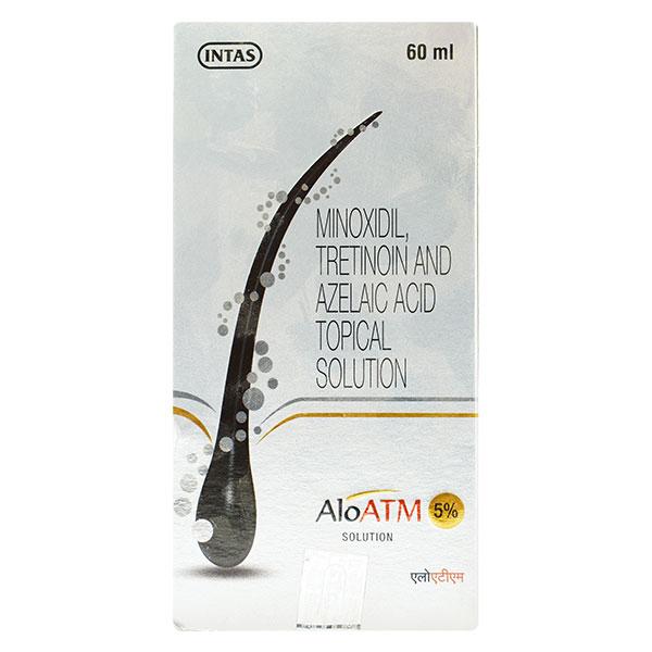 ALOATM 5% Solution 60ml Price, Uses, Side effects, Substitutes | Netmeds