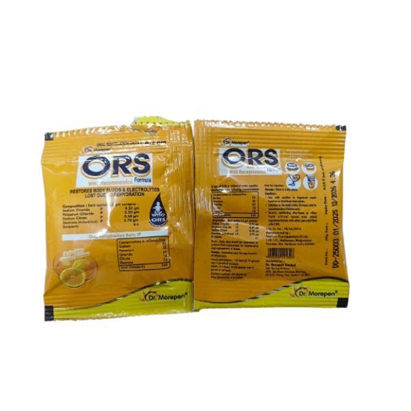 Dr. Morepen ORS Powder - Refreshing Orange Flavour 4.2 g