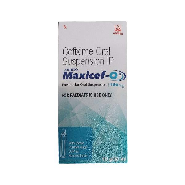 MAXICEF O 100mg Oral Suspension 30ml : Price, Uses, Side Effects | Netmeds