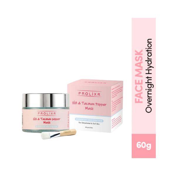 Buy Prolixr Hyaluronic Acid and Tazman Pepper Overnight Rehydration ...