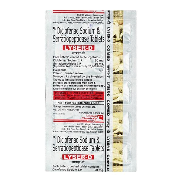 Lyser D Tablet: Uses, Side Effects, Precautions | Netmeds