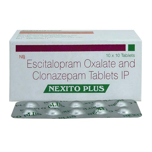 Nexito Plus Tablet 10'S - Price, Uses, Side Effects, and Substitutes ...