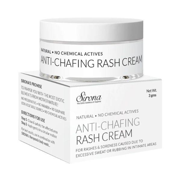 Buy Sirona Anti Chafing Rash Cream 3 gm Online at Best Price - Intimate ...