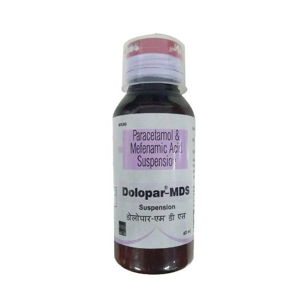 DOLOPAR MDS Suspension 60ml Price, Uses, Side effects, Substitutes ...