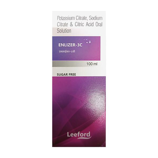 Enlizer 3C Sugar Free Oral Solution 100ml