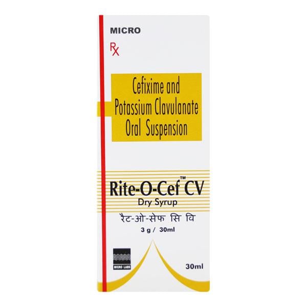 Rite O Cef CV Dry Syrup 30ml : Price, Uses, Side Effects | Netmeds