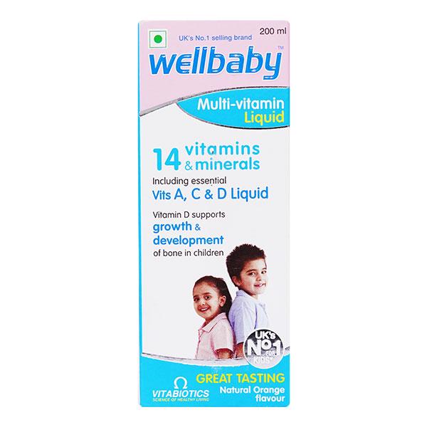 Wellbaby Liquid 200ml Price, Uses, Side effects, Substitutes | Netmeds
