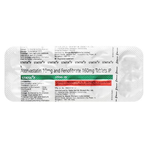 Buy Statix F Tablet 10'S Online at Upto 25% OFF | Netmeds