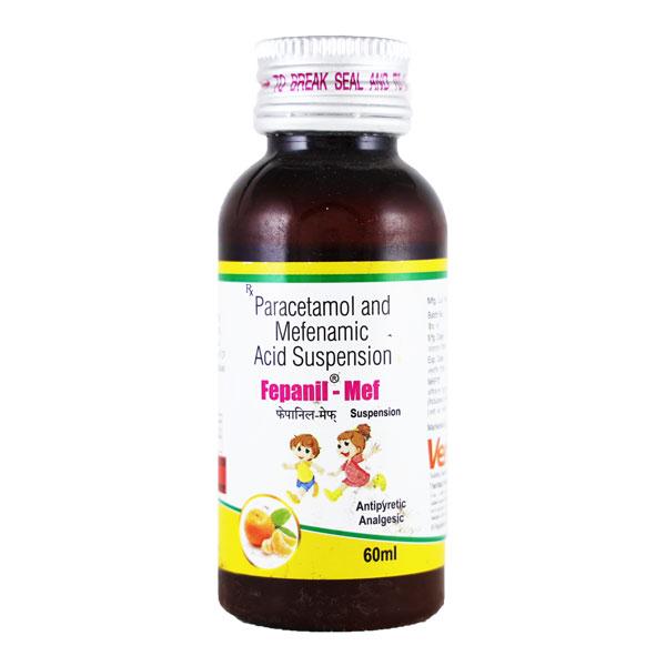 Buy Fepanil Mef Suspension 60ml Online at Upto 25% OFF | Netmeds