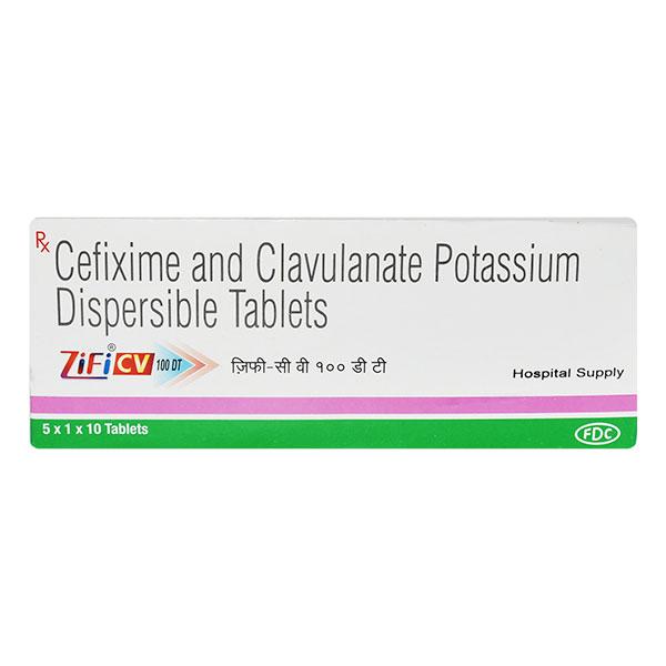 Zifi CV DT 100mg Tablet 10'S : Price, Uses, Side Effects | Netmeds