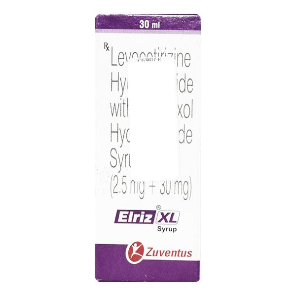 Buy Elriz XL Syrup 30ml Online at Upto 25% OFF | Netmeds