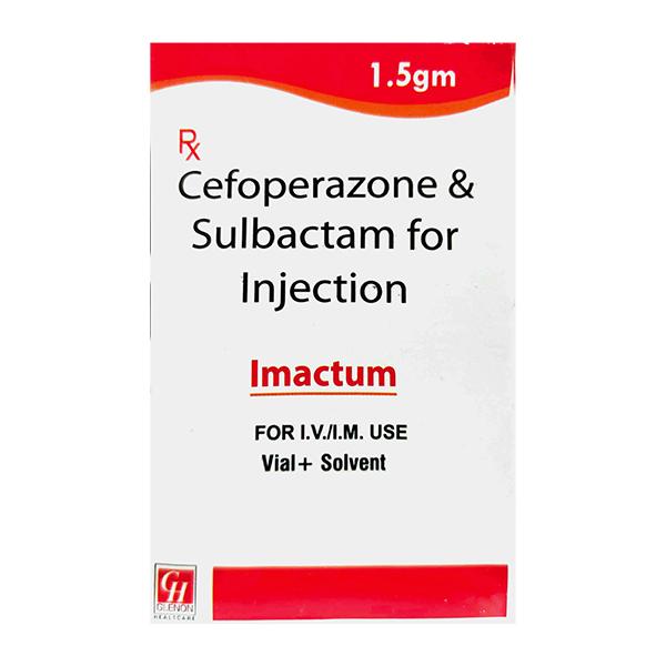 IMACTUM 1.5g Injection 1's Price, Uses, Side effects, Substitutes | Netmeds