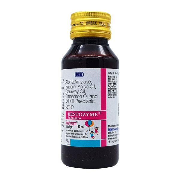 Bestozyme Paediatric Syrup 60ml : Price, Uses, Side Effects | Netmeds