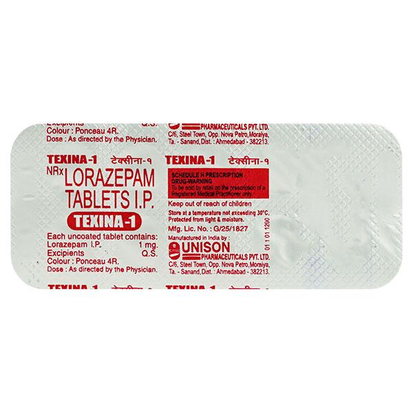 Texina 1mg Tablet 10'S - Price, Uses, Side Effects, and Substitutes ...