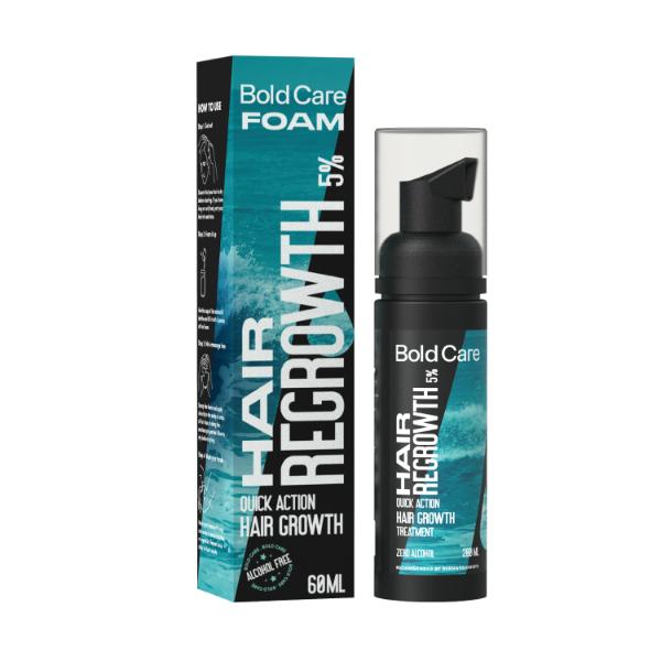 Buy Bold Care 5% Topical Foam - Hair Regrowth Solution 60 ml Online at ...