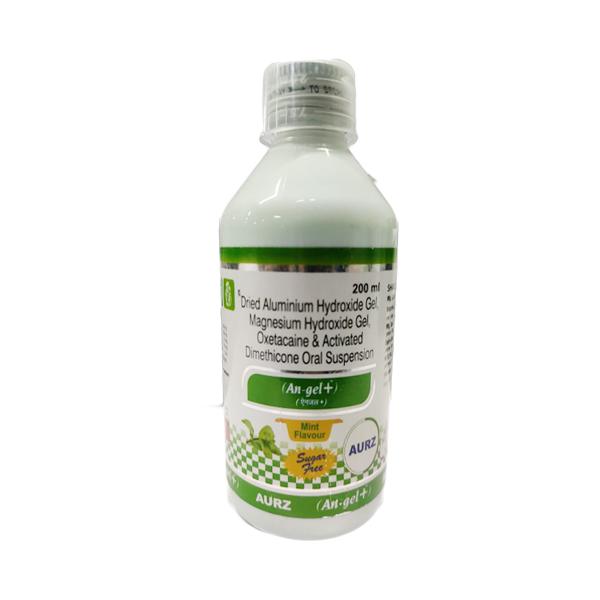 Buy AN GEL + SUGAR FREE MINT FLAVOUR Oral Suspension 200ml Online at ...