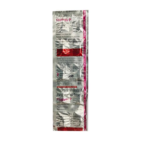 FLUPIVAC P Tablet 10's Price, Uses, Side effects, Substitutes | Netmeds