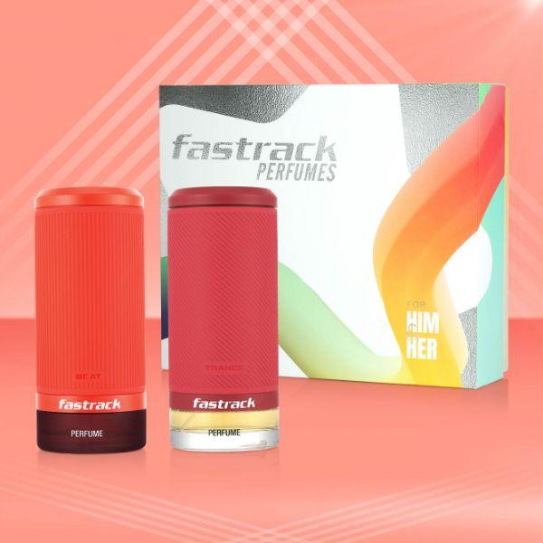 Buy Fastrack Gift Pack For Him & Her 100Ml Each 2's Online at Best ...
