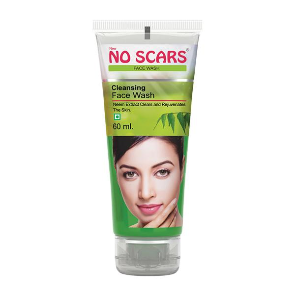 NO Scars 1% Facewash 60ml : Uses, Side Effects, Price | Netmeds