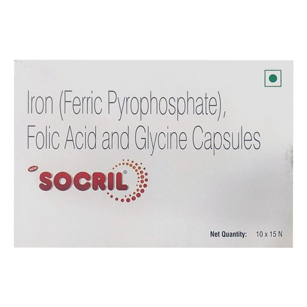 NEW SOCRIL Capsule 15's - Buy Medicines online at Best Price from ...