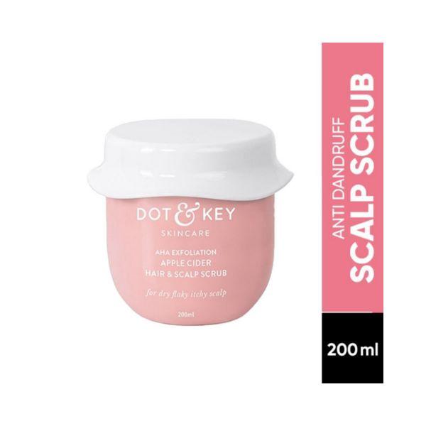 Buy Dot & Key AHA Exfoliation Apple Cider Hair & Scalp Scrub 200 ml ...