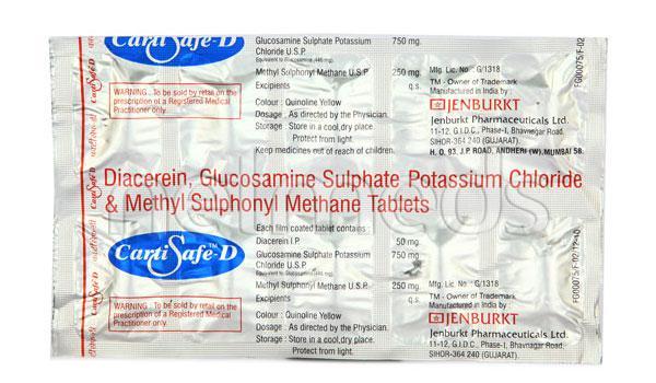 Cartisafe D Tablet 10'S Price, Uses, Side effects, Substitutes | Netmeds