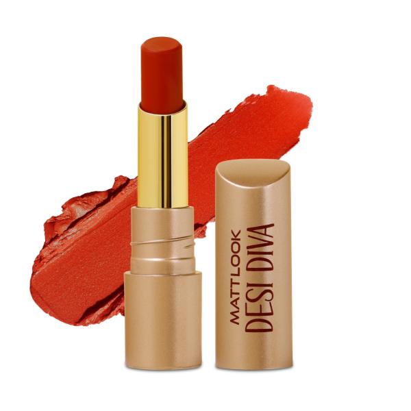 Matt Look Desi Diva HD Matte Lipstick With Hydrating Formula ...