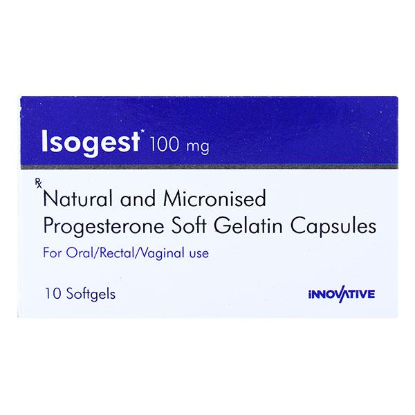Buy ISOGEST 100mg Softgel 10's Online at Upto 25% OFF | Netmeds