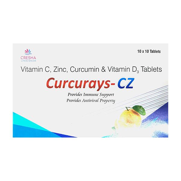 Buy CURCURAYS CZ Tablet 10's Online at Upto 25% OFF | Netmeds