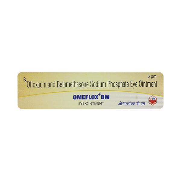 Buy OMEFLOX BM Eye Ointment 5gm Online at Upto 25% OFF | Netmeds