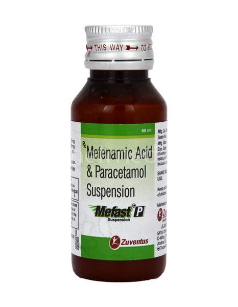 Mefast P Suspension 60ml Price, Uses, Side effects, Substitutes | Netmeds