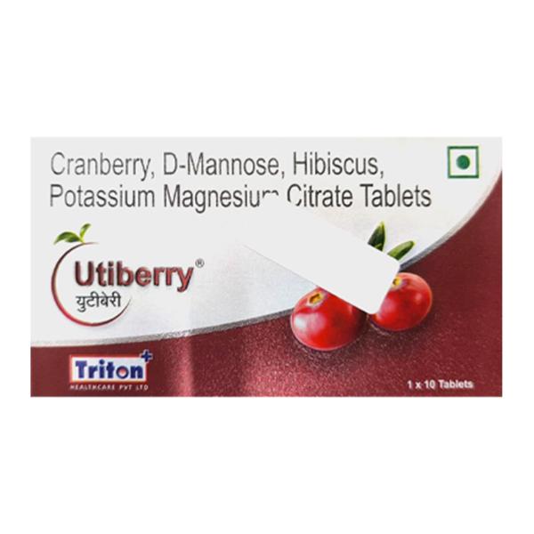 Buy UTIBERRY Tablet 10's Online at Upto 25% OFF | Netmeds