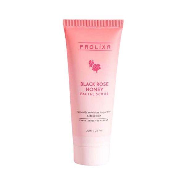 Buy Prolixr Black Rose Honey Exfoliating Mini Face Scrub 20 ml Online ...