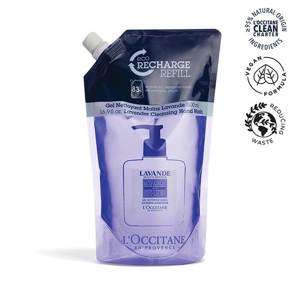 Buy L'Occitane Lavender Cleansing Hand Wash Refill 500 ml Online at ...