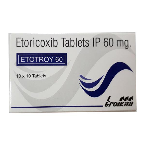 Buy ETOTROY 60 Tablet 10's Online at Upto 25% OFF | Netmeds