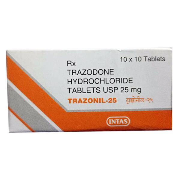 Trazonil 25mg Tablet 10'S - Price, Uses, Side Effects, and Substitutes ...