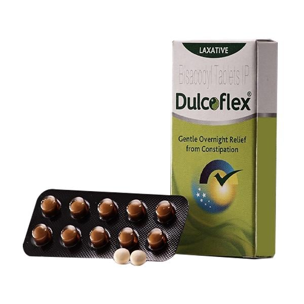 Dulcoflex Tablet 10's: View Uses, Price, Side Effects | Netmeds
