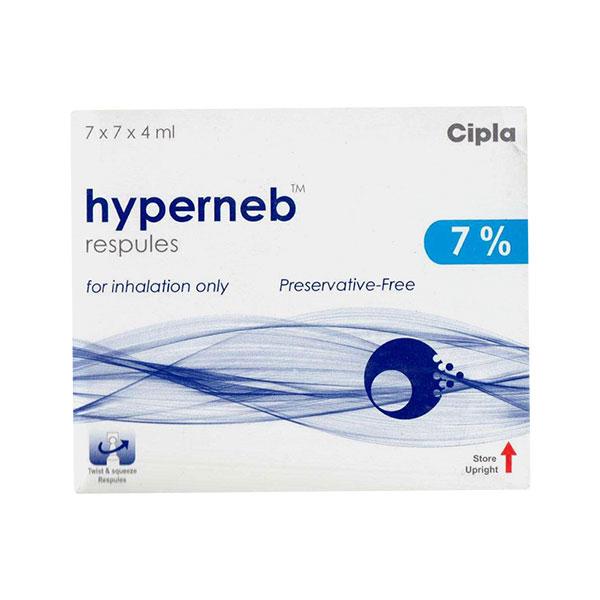 Buy HYPERNEB 7% Respules 7X4ml Online at Upto 25% OFF | Netmeds
