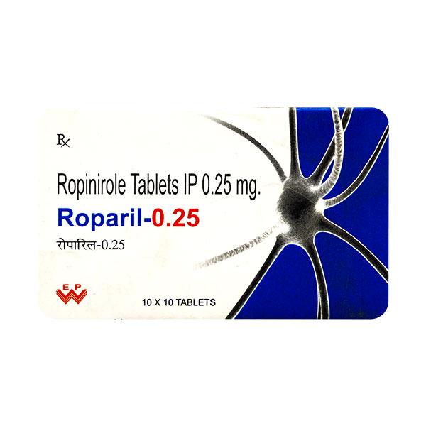 Roparil 0.25mg Tablet 10'S Price, Uses, Side effects, Substitutes | Netmeds