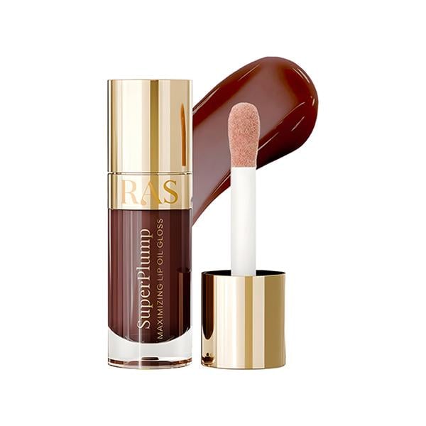 RAS Luxury Skincare Super Plump Lip Oil Gloss - Espresso Glow 9 ml