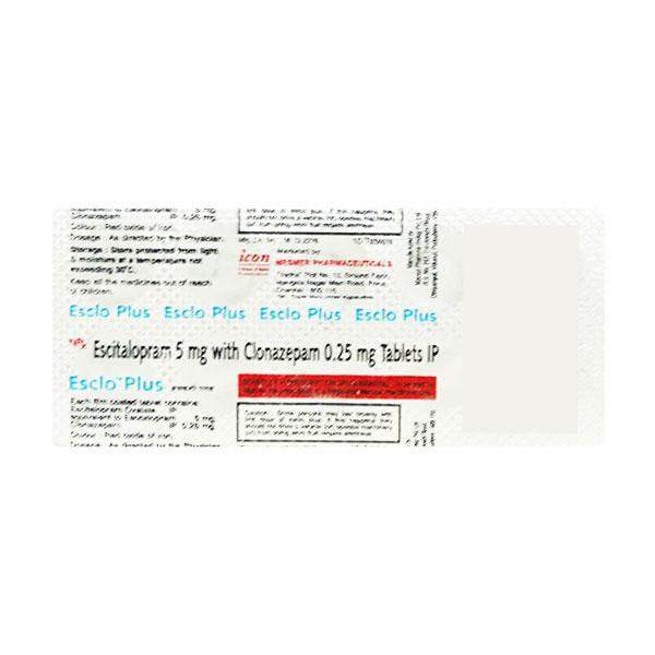 Esclo Plus Tablet 10'S - Price, Uses, Side Effects, and Substitutes ...
