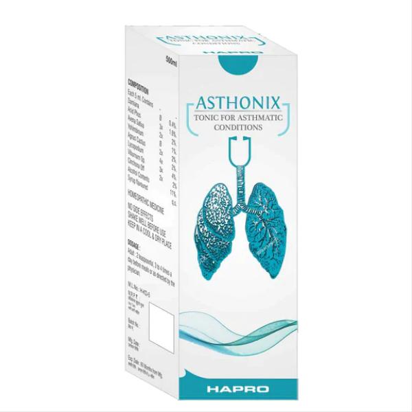 Buy Hapro Asthonix Syrup For Asthmatic Conditions 500 ml Online at ...