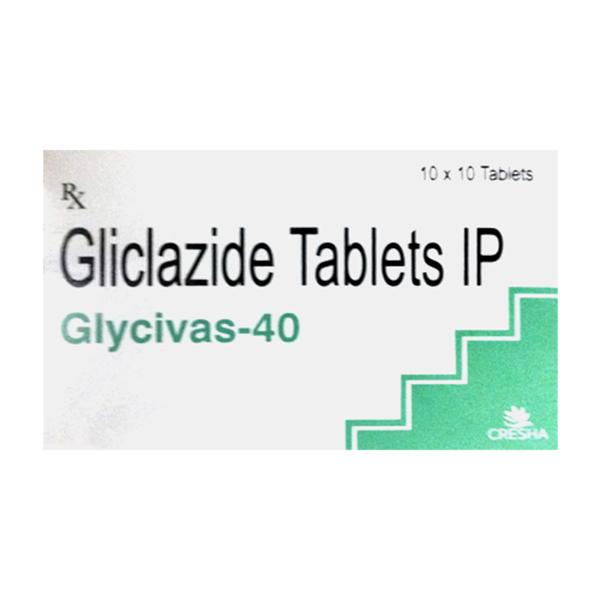 GLYCIVAS 40 Tablet 10's Price, Uses, Side effects, Substitutes | Netmeds