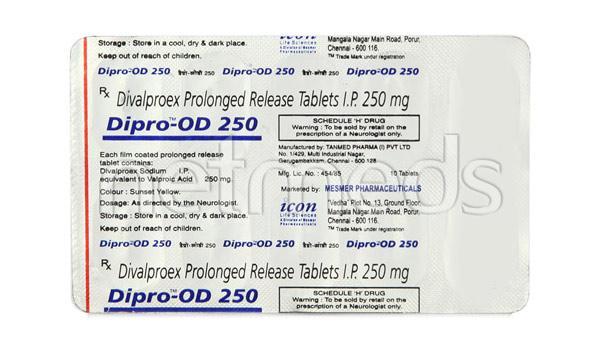Dipro OD 250mg Tablet 10'S - Buy Medicines online at Best Price from Netmeds.com