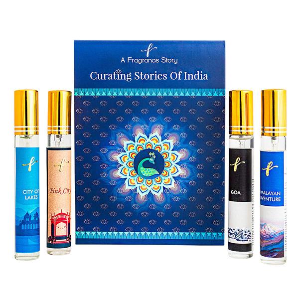 Buy A Fragrance Story Perfume Gift Set - Curating Stories of India 60 ...