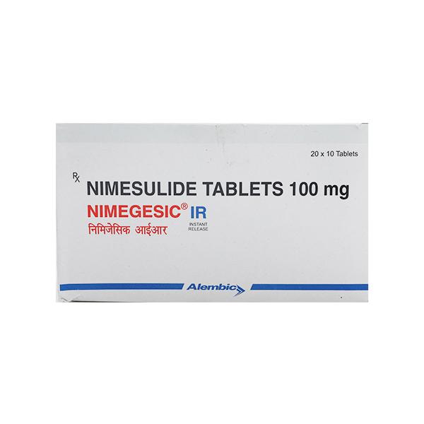 Nimegesic IR Tablet 10'S : Uses, Side Effects, Price | Netmeds